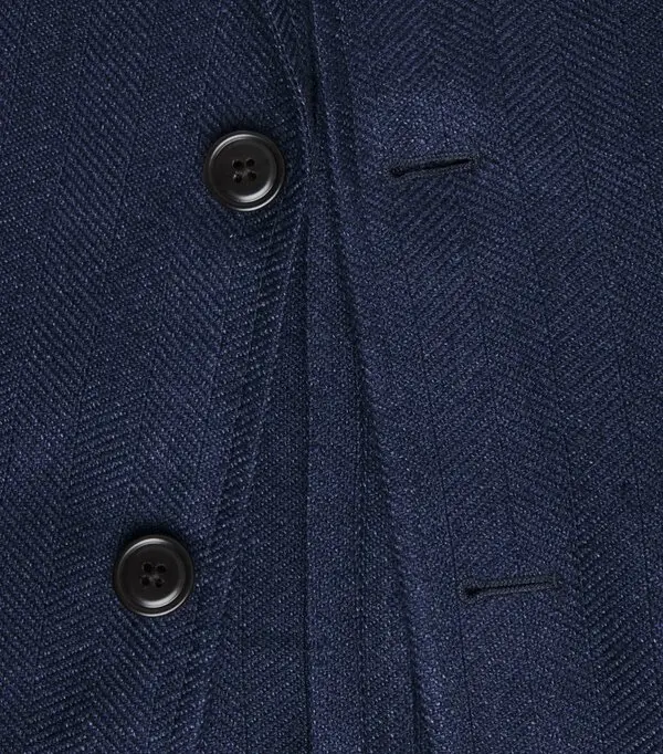 Polo Ralph Lauren Wool Herringbone Rl67 Blazer