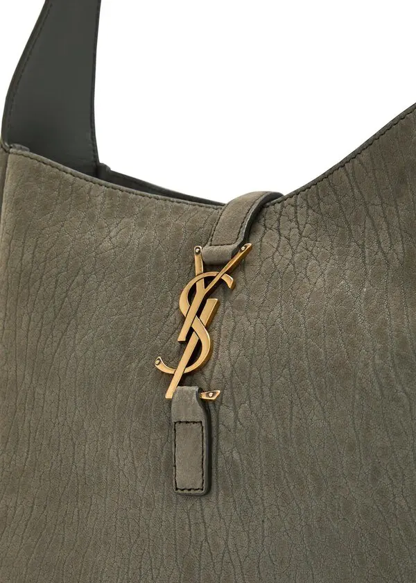 Saint Laurent Le 5 Á 7 Small Hobo Bag - Grey