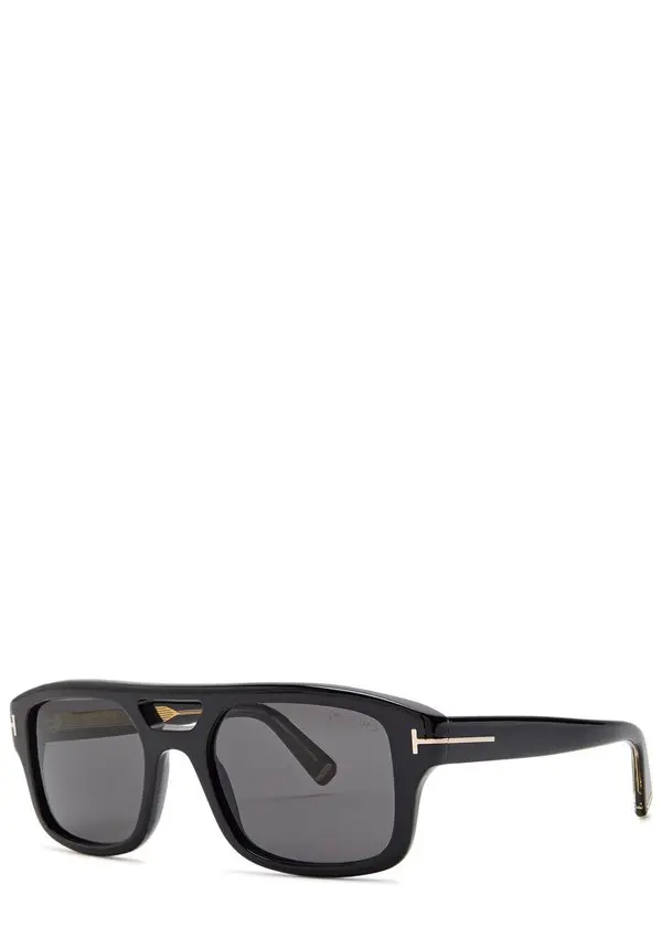 TOM FORD Aviator-style Sunglasses - Black