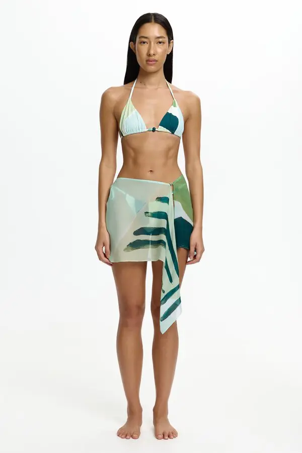 Significant Other Milou Mini Sarong By - Azurea Print