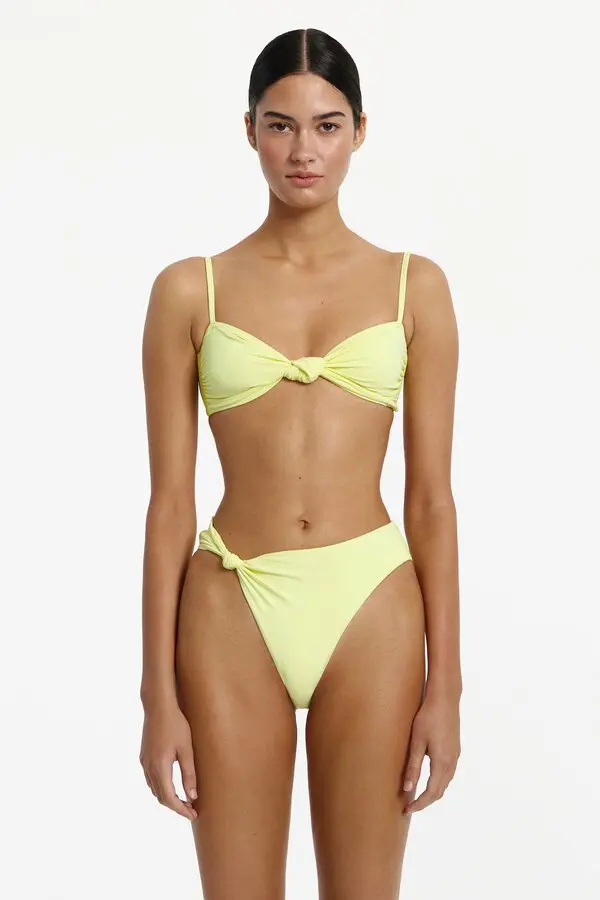 Significant Other Hermela High-waisted Bikini Brief - Lemon Drop