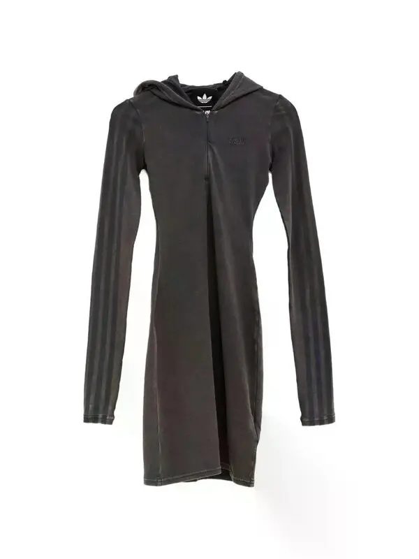 Adidas X Avavav Logo-embroidered Hooded Dress
