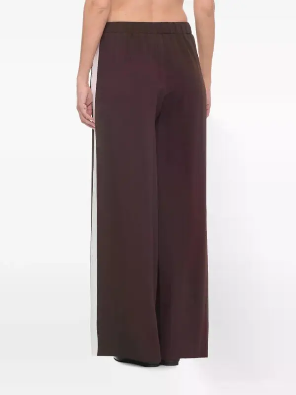 P.a.r.o.s.h Palazzo Pants With Side Stripe Detail