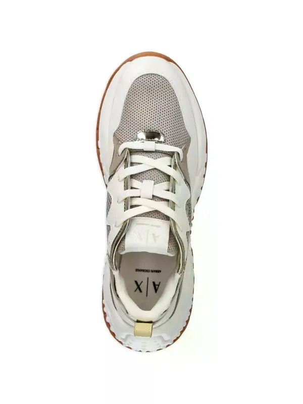 Armani Exchange Panelled Chunky Sole Sneakers