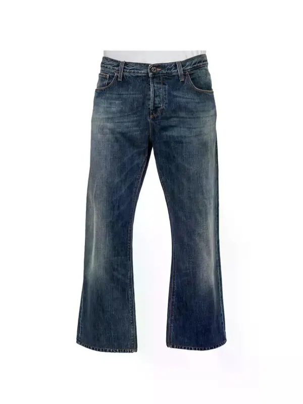 Gucci Wide-leg Jeans - Blue