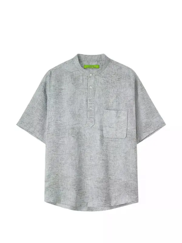 Shanghai Tang Tang Short-sleeve Shirt - Grey