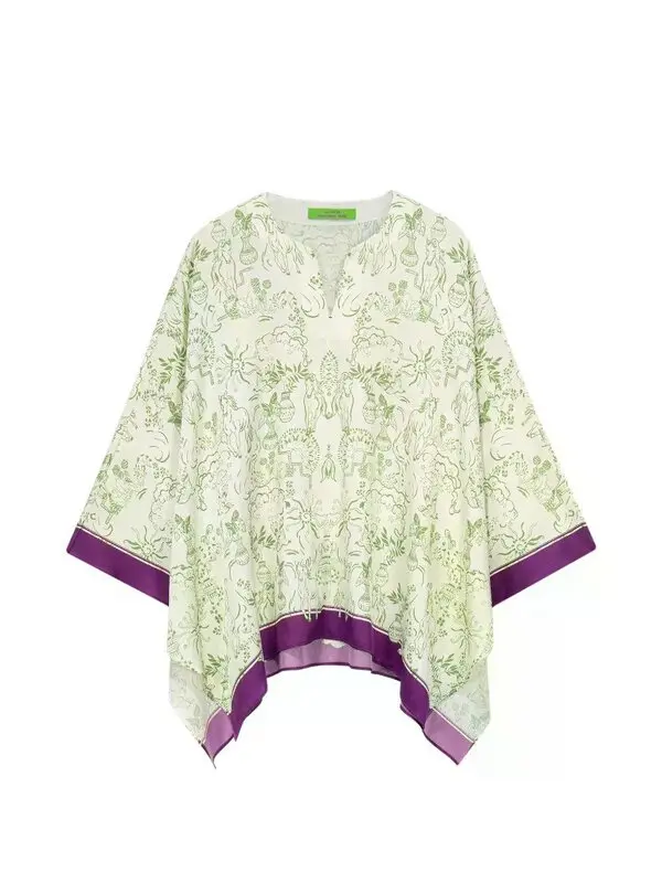 Shanghai Tang Graphic Print Tunic