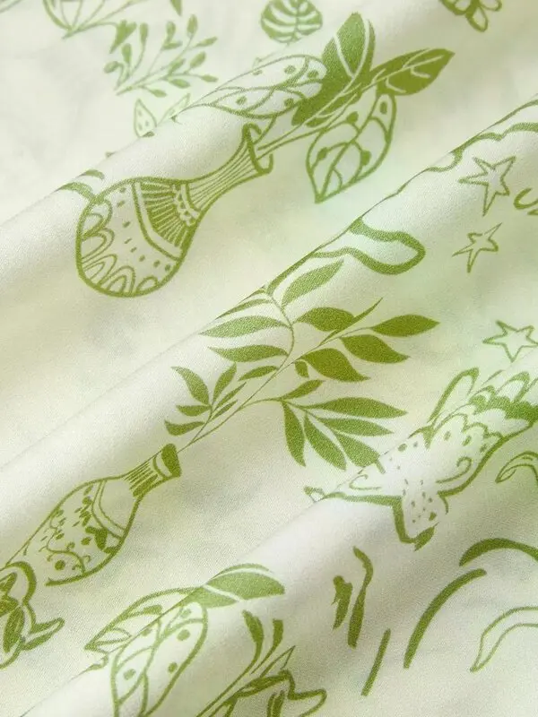 Shanghai Tang Graphic Print Tunic