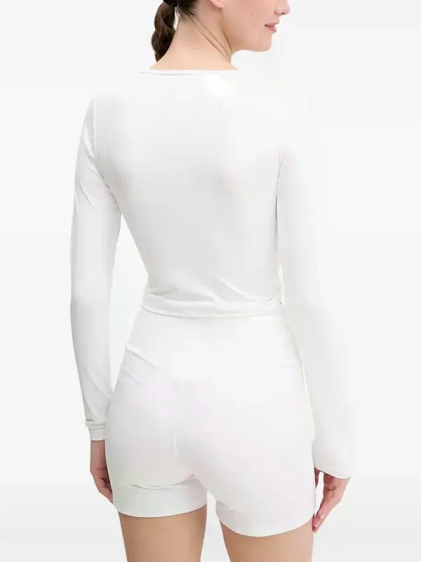 CASALL Long-sleeve Cropped T-shirt