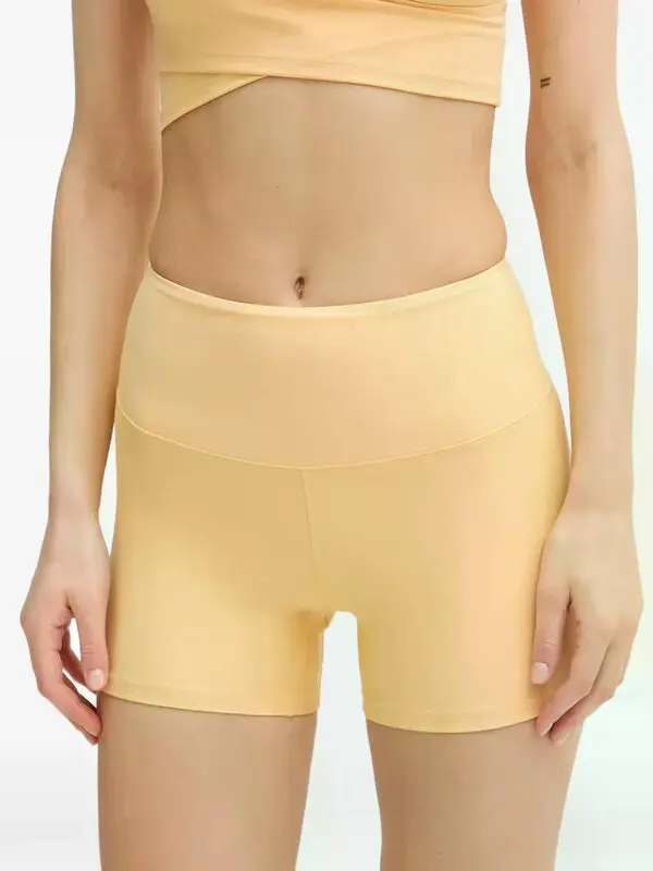 CASALL Logo-print High-waisted Shorts