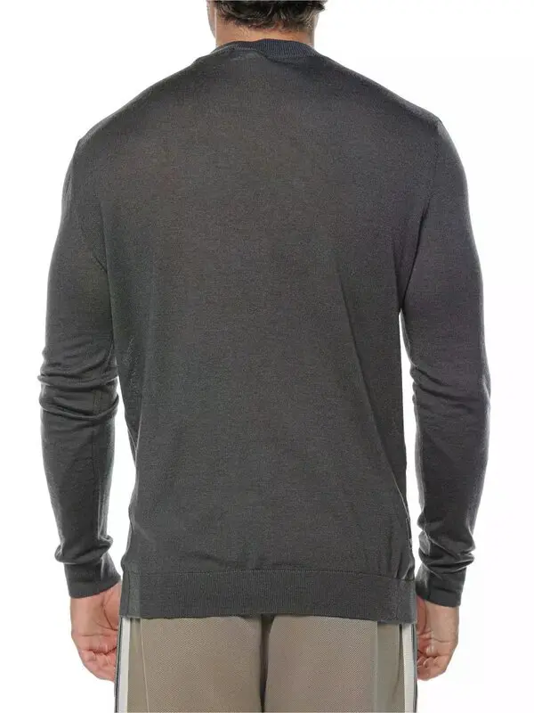 Emporio Armani Fine-knit Wool Sweater