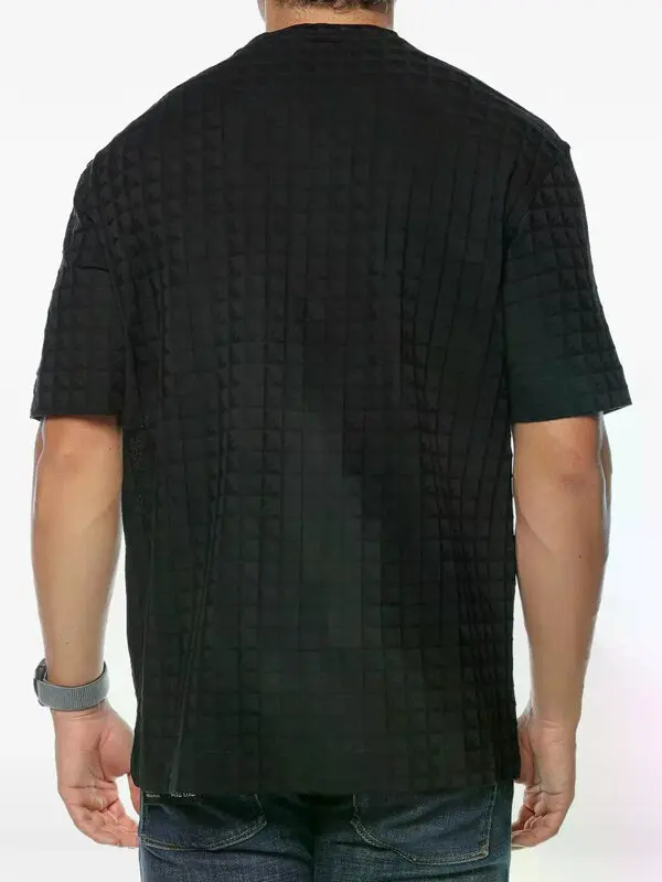 Emporio Armani Jacquard-logo T-shirt