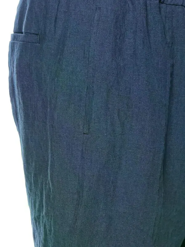 Emporio Armani Linen Drawstring Shorts