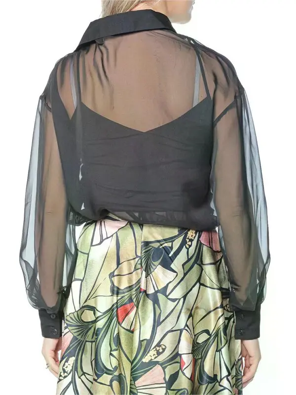 Ted Baker London Rasiia Bib-detail Sheer Shirt