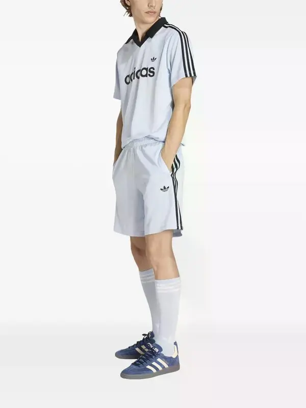 Adidas Engineered Logo Print Shorts