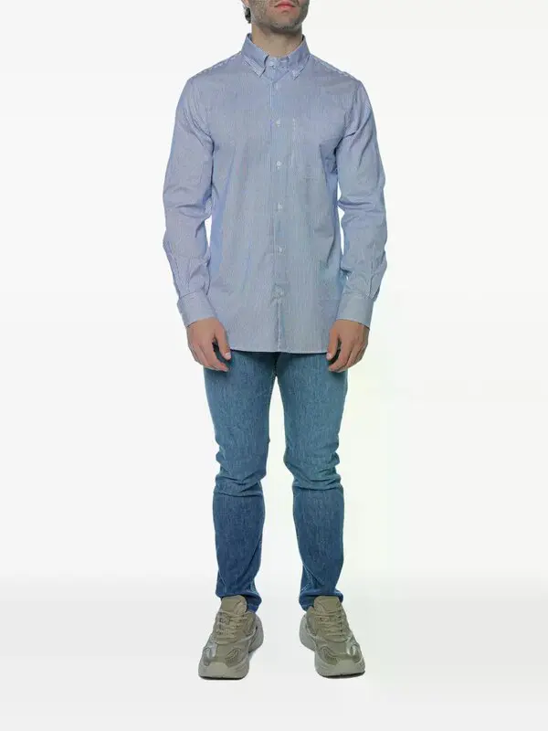 Emporio Armani Vertical-stripe Button-down Shirt