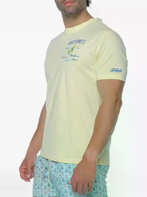 MC2 SAINT BARTH Portofino Embroidered T-shirt