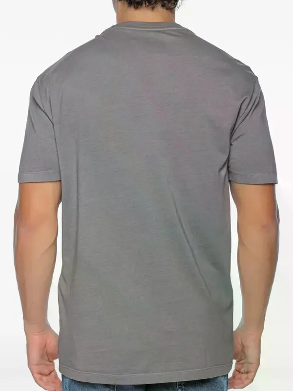 Armani Exchange Logo-embroidered T-shirt