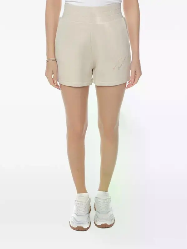 Armani Exchange Logo Embroidered Elasticated Shorts
