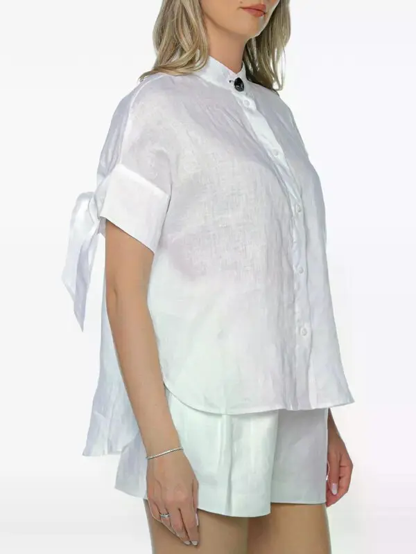 Armani Exchange Tie-detail Shirt