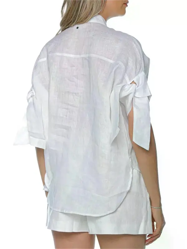 Armani Exchange Tie-detail Shirt