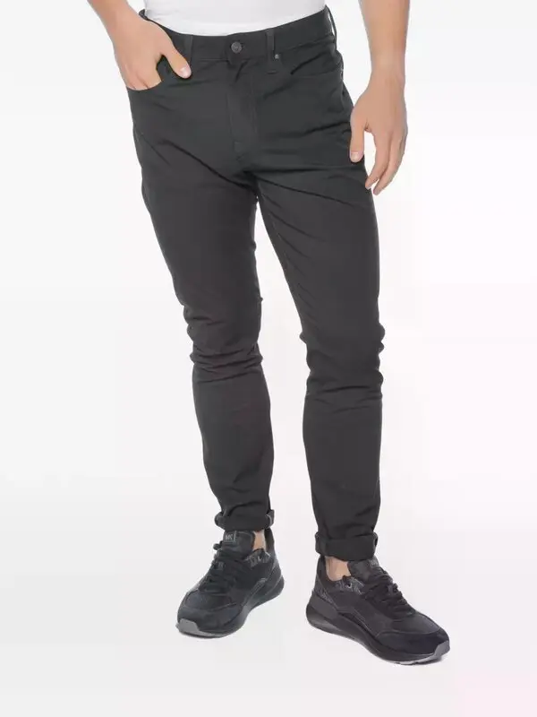 Armani Exchange Slim Fit Five-pocket Trousers