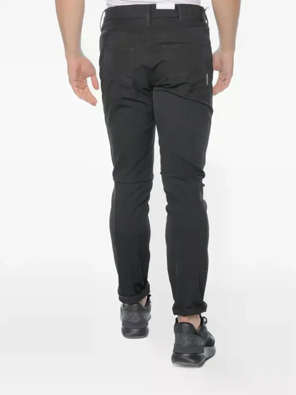 Armani Exchange Slim Fit Five-pocket Trousers