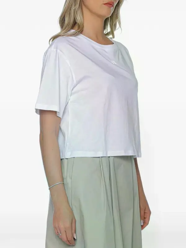 Armani Exchange Embroidered Logo Cotton T-shirt