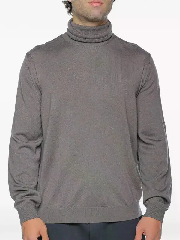 Armani Exchange Fine-knit Roll Neck Jumper