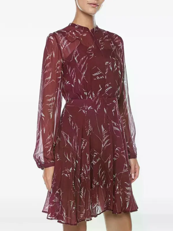 Armani Exchange Floral Print Mini Dress
