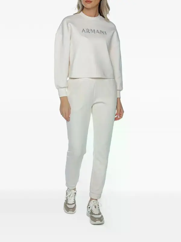 Armani Exchange Sequin Logo Sweatshirt