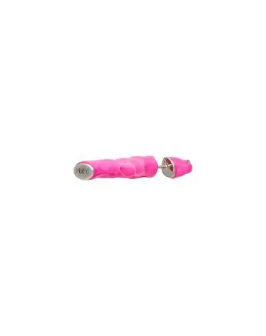 Emilio Pucci Single Earring In Resin And Bronze - Fuchsia