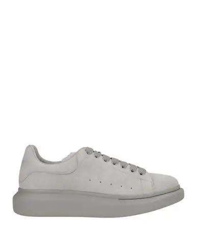 Alexander McQueen Suede Low-top Sneakers - Light Grey