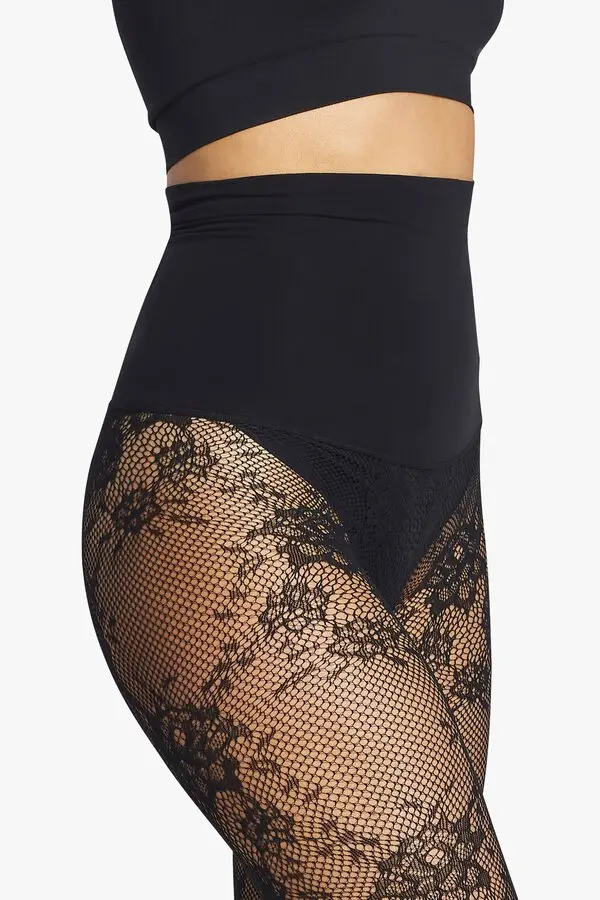 HEIST STUDIOS The Floral Lace Tights