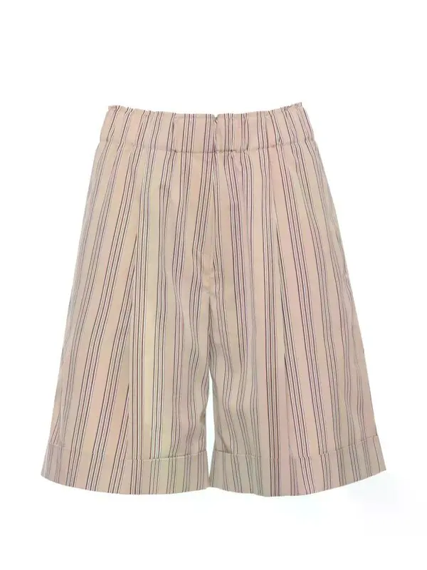 Antonelli Firenze Perilla Vertical Stripe Shorts