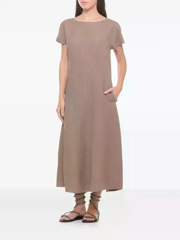 Antonelli Firenze Matilde Midi Dress - Brown