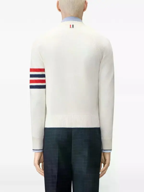 Thom Browne 4-bar Relaxed-fit Cardigan