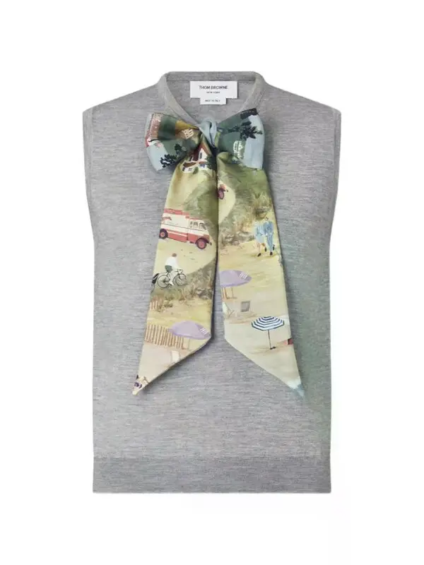 Thom Browne Nantucket Vest - Grey