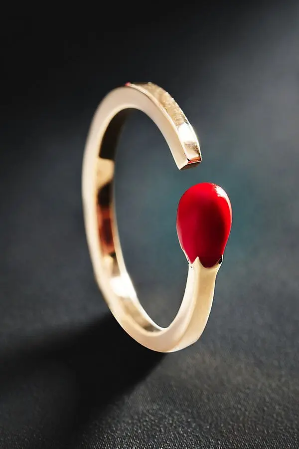 Anthropologie Alison Lou Match Stacking Ring