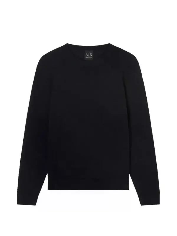 Armani Exchange Zigzag Knit Sweater