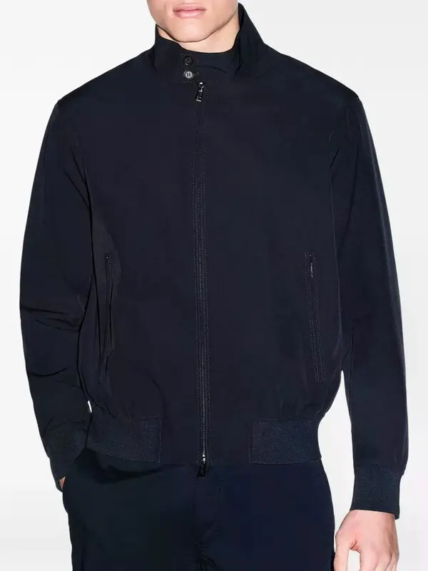 Armani Exchange Zip-up High-neck Jacket