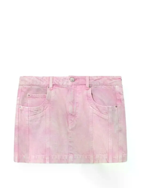 Isabel Marant Étoile Juanda Acid-wash Mini Skirt