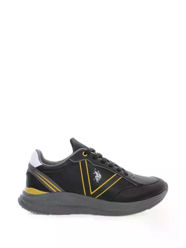 U.s. Polo Assn. Logo-patch Lace-up Sneakers