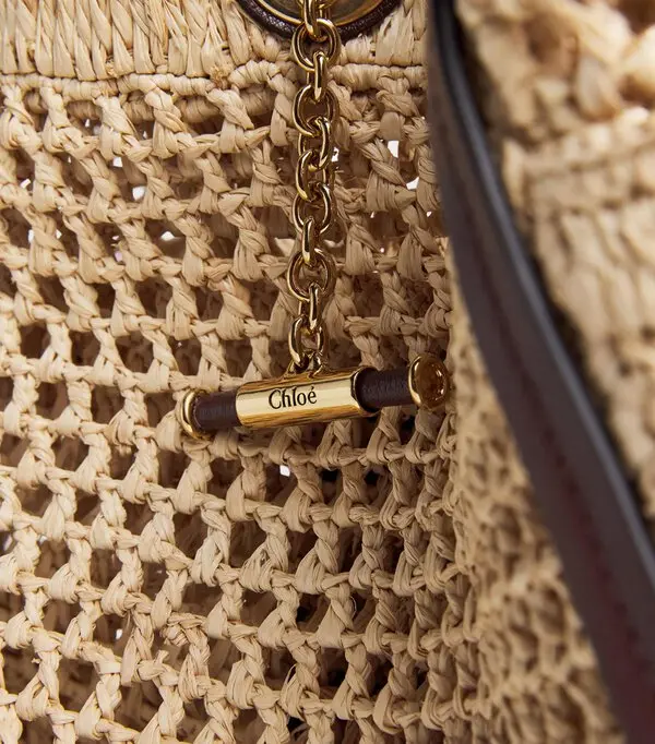 Chloé Iconic Raffia Tote Bag