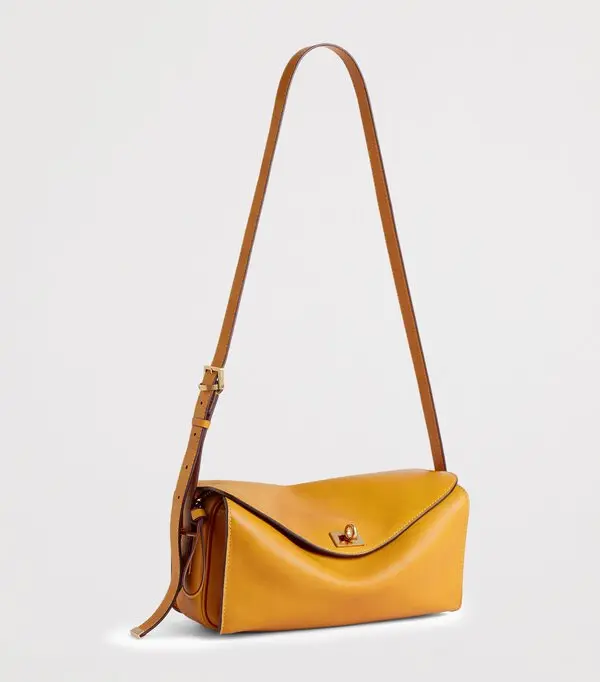Balenciaga Le 7 Medium Leather Shoulder Bag