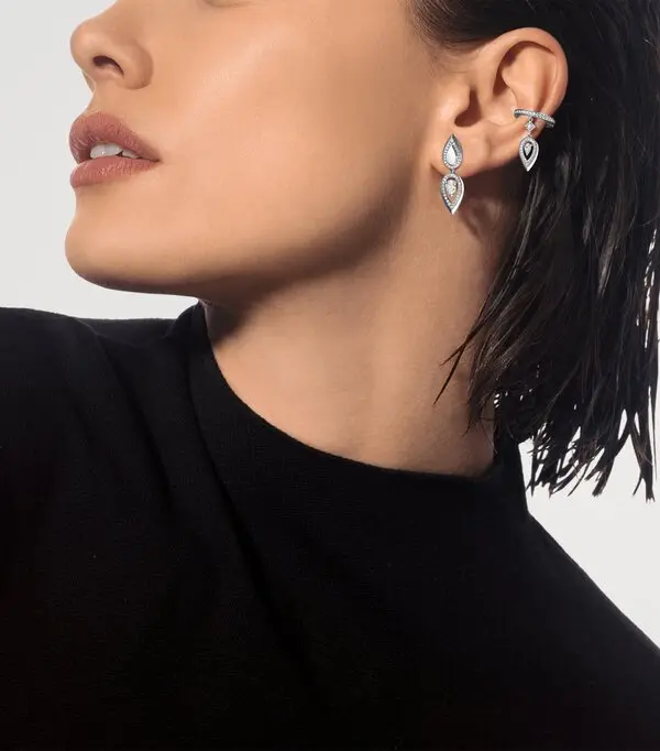 Messika White Gold And Diamond Single Clip Earring