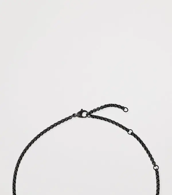 Messika Move Titanium And Diamond Pendant Necklace