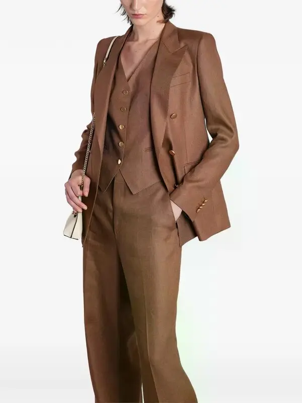 Tagliatore Gail V-neck Button-down Gilet