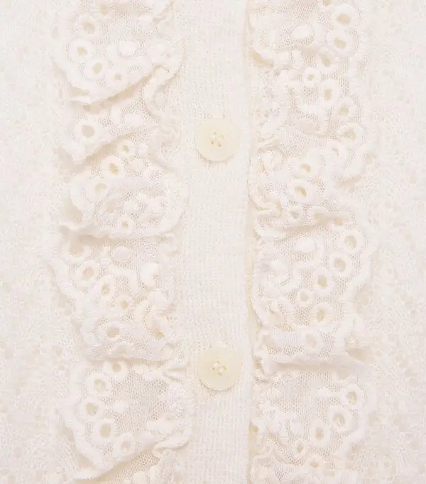 LoveShackFancy Alpaca Wool Kena Cardigan