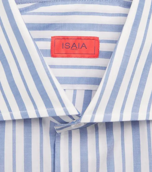 Isaia Cotton Stripe Shirt
